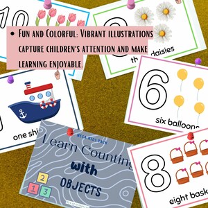My First Numbers Fun and Educational Set to Learn Numbers and Objects ...