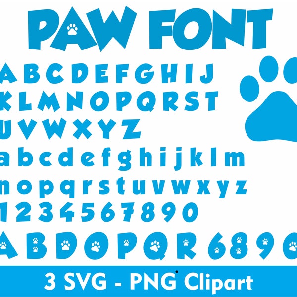 Paw Patrol Letters - Etsy