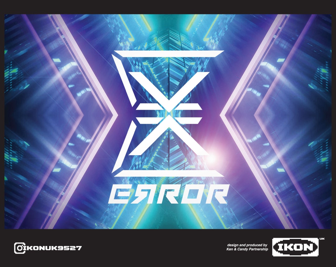 Error Hong Kong Boy Band Logo Holographic Vinyl Decal - Etsy