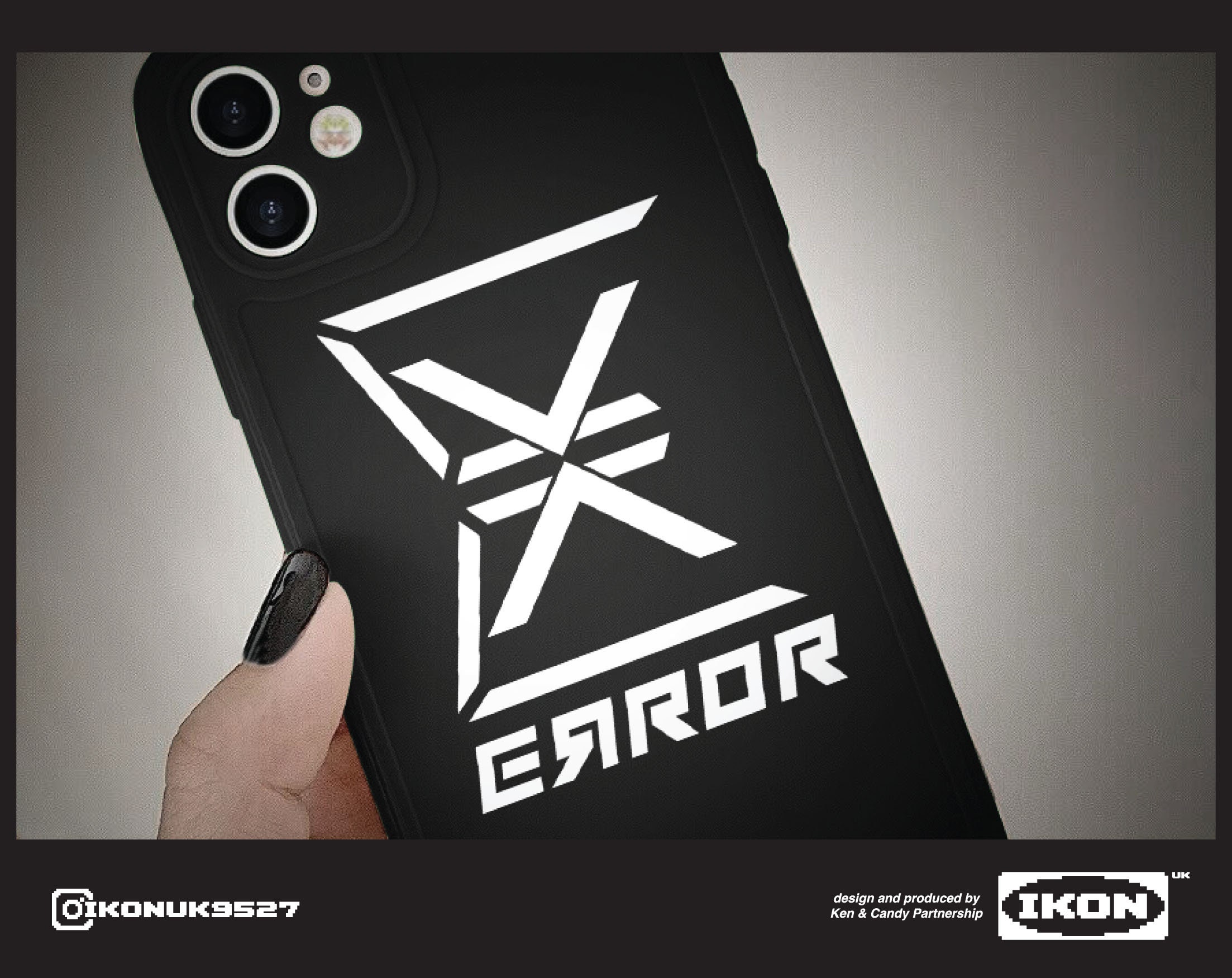 Error Hong Kong Boy Band Logo Holographic Vinyl Decal / - Etsy