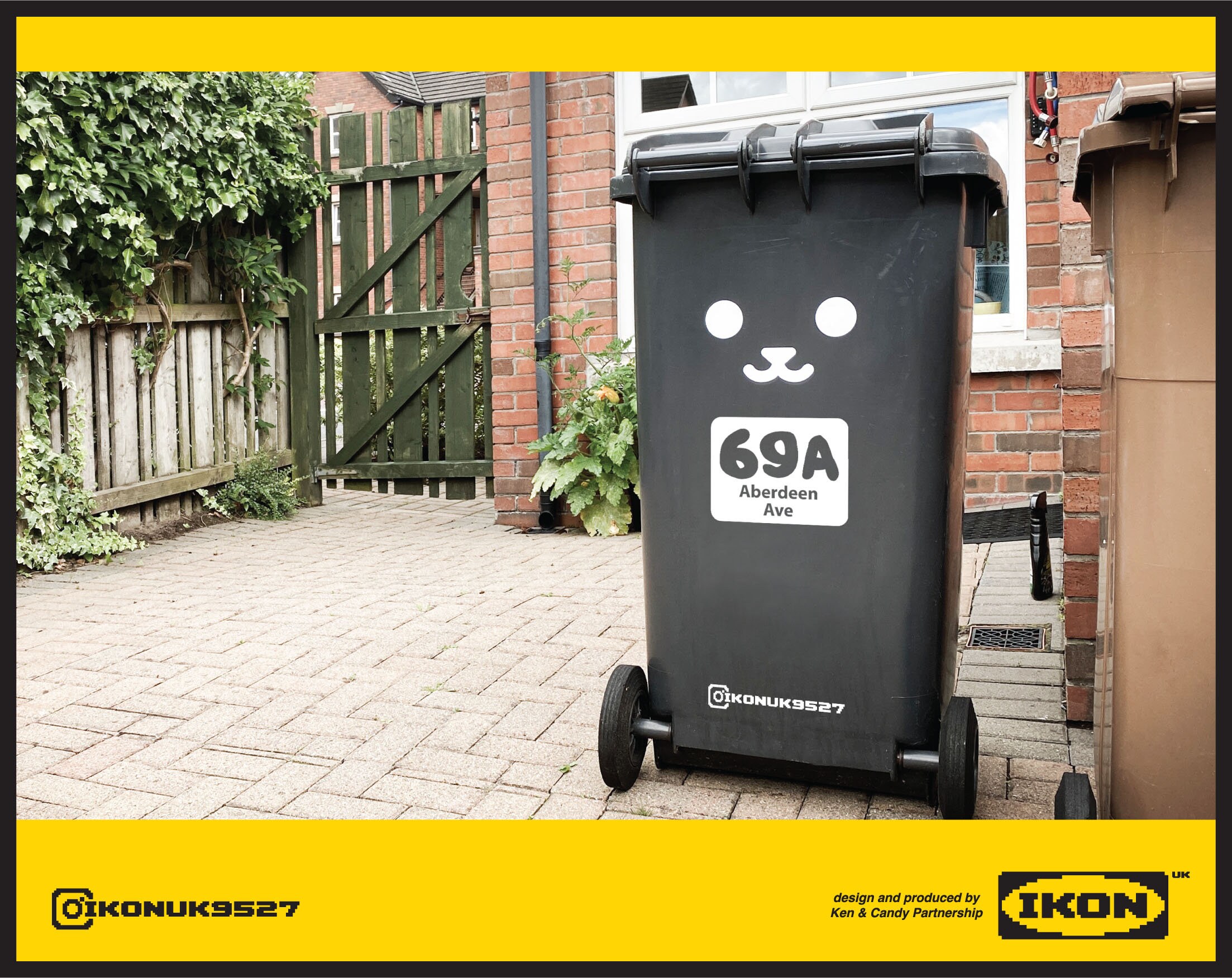 Funny Recycle Bin Decals - Personalized Address Stickers - Etsy