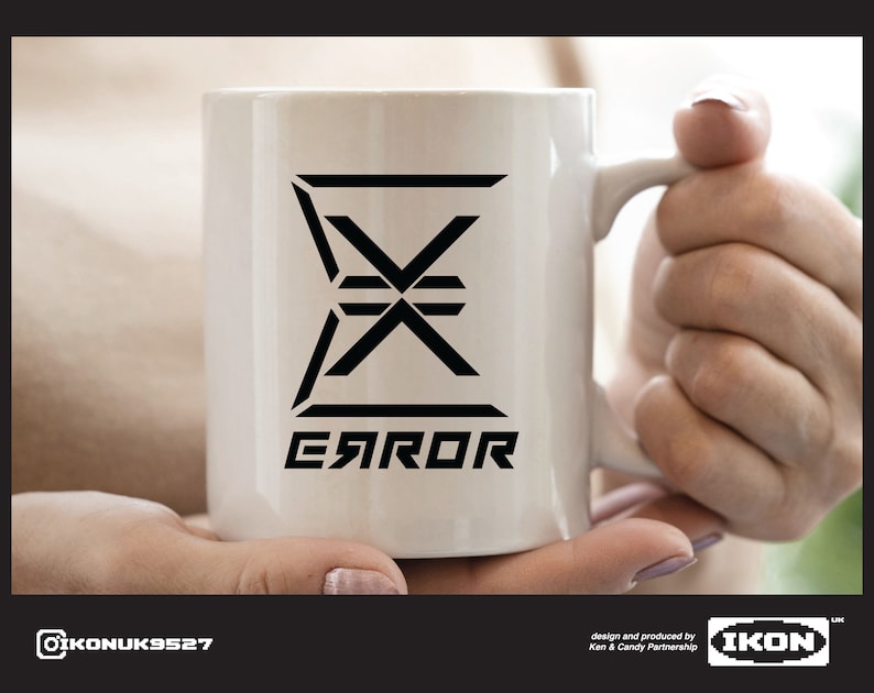 Error Hong Kong Boy Band Logo Holographic Vinyl Decal - Etsy