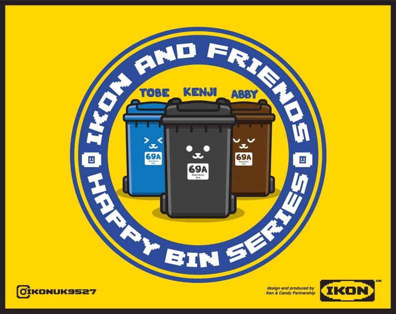 Funny Recycle Bin Decals - Personalized Address Stickers - Etsy