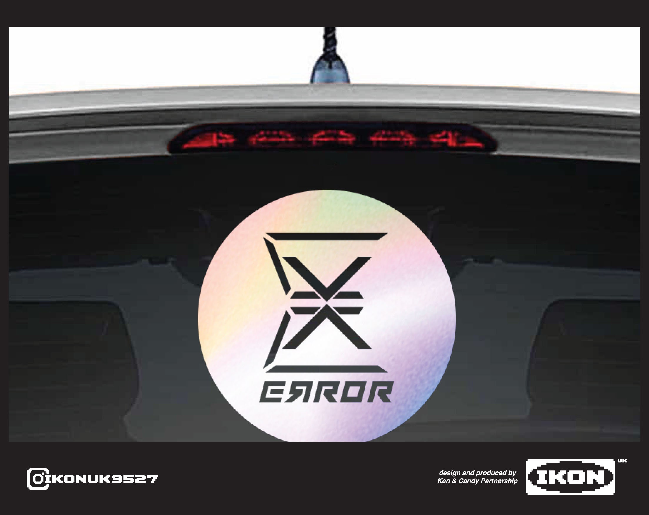 Error Hong Kong Boy Band Logo Holographic Vinyl Decal / - Etsy Australia
