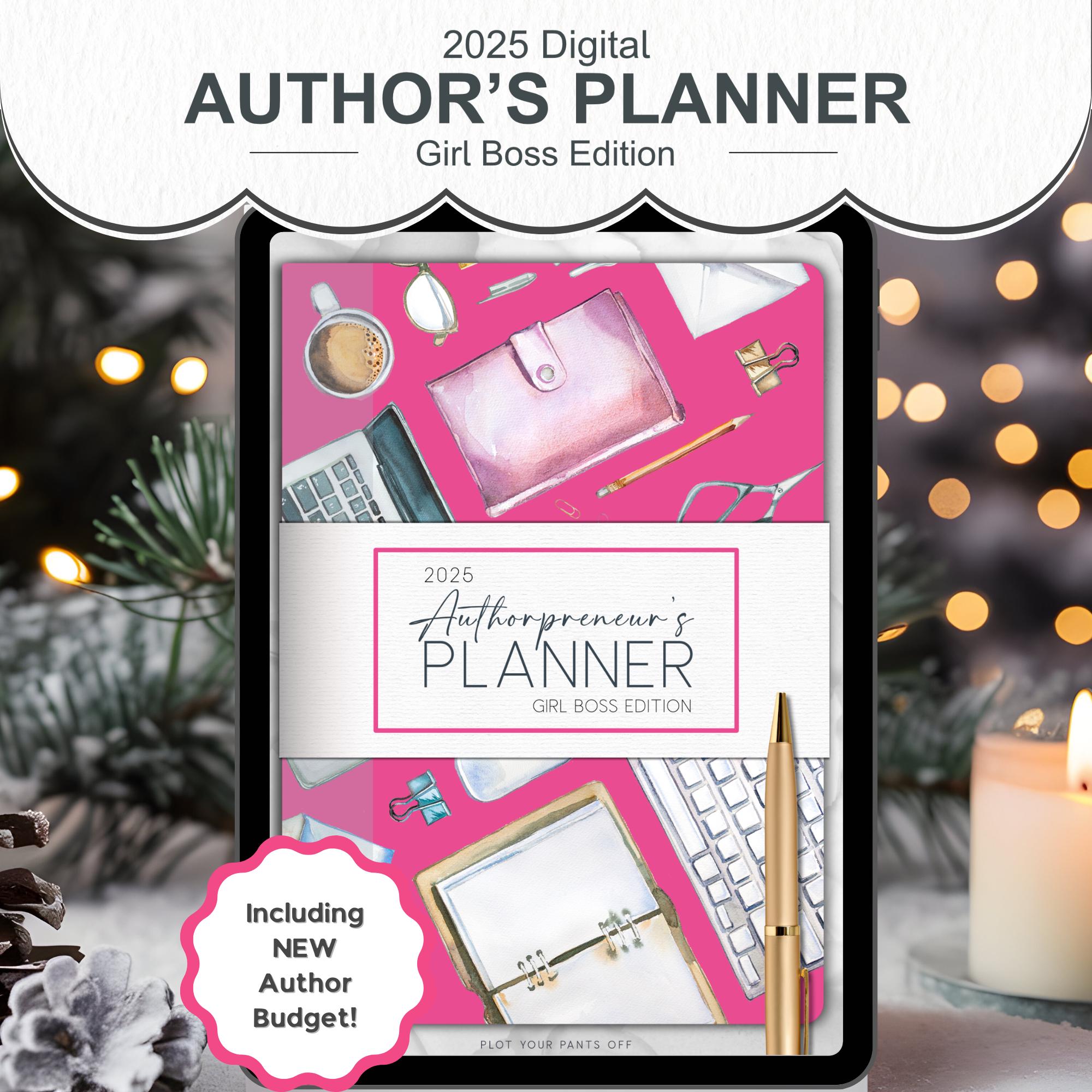 2025 Author's Planner - Girl Boss Edition - Etsy