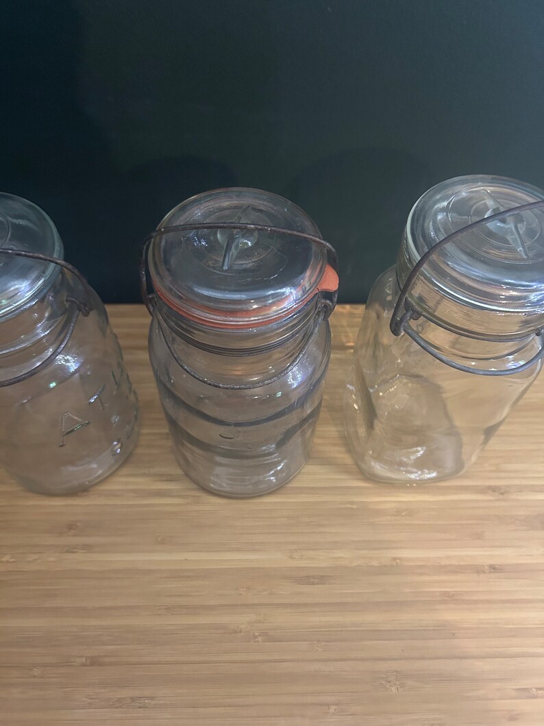 Vintage Atlas Jars - Etsy
