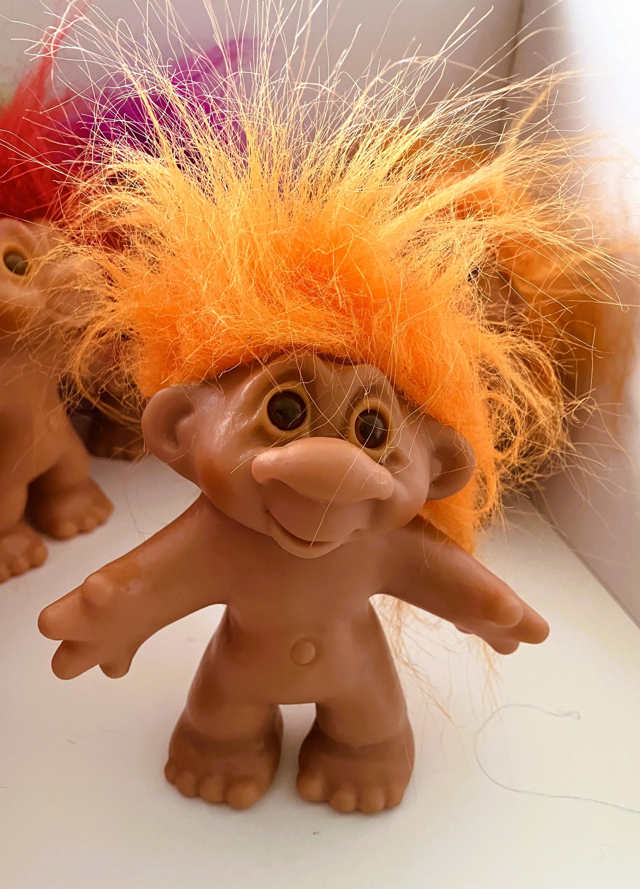 Vintage Dam Troll Doll Choose From Assortmentc Stamped Underfoot "dam ...