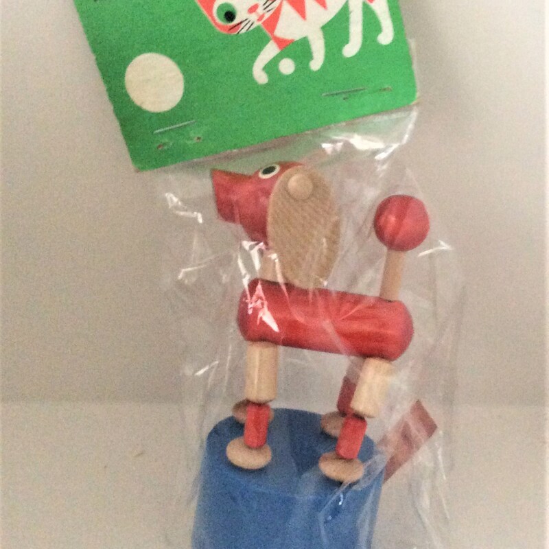 Vintage Collapsable Push Toy - Etsy