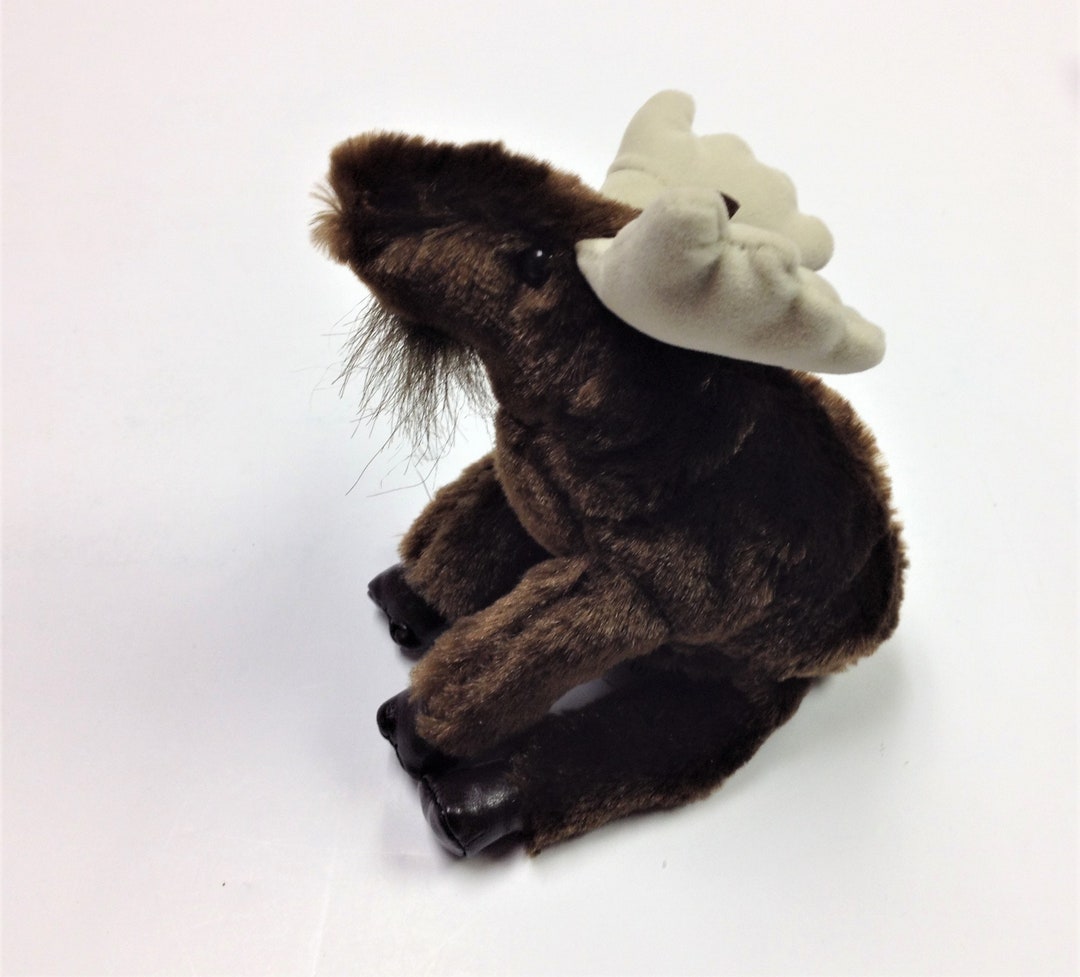 Folkmanis Mini Moose Finger Puppet 2719 Rare New - Etsy