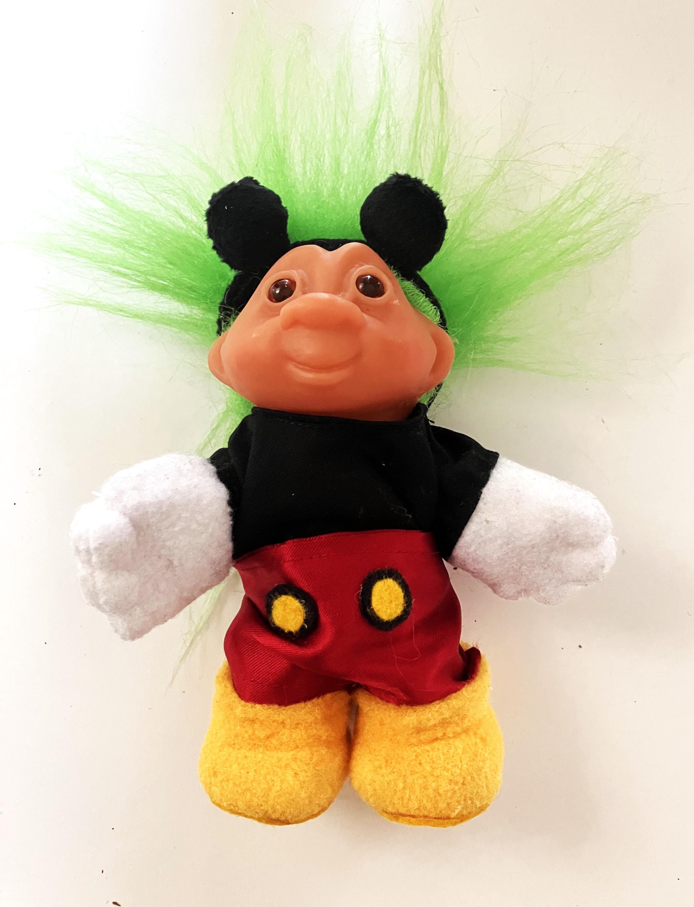 Vintage DAM TROLL 1986 Mickey Mouse- 4.5" Rare - Etsy