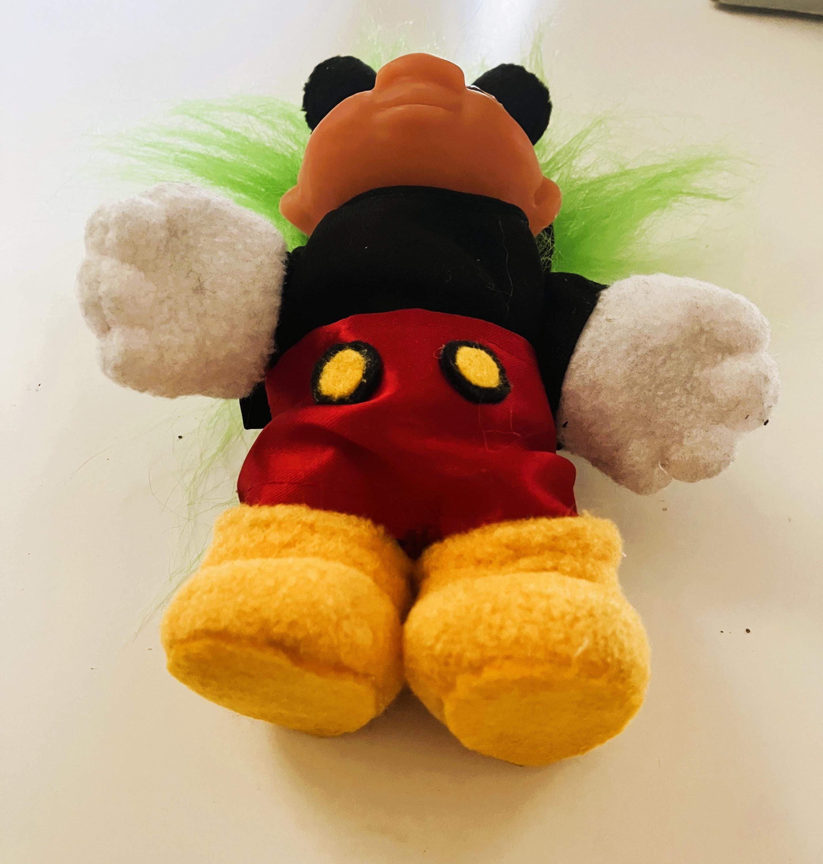 Vintage DAM TROLL 1986 Mickey Mouse- 4.5" Rare - Etsy