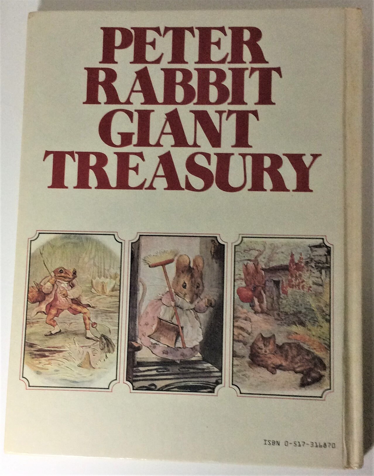 Peter Rabbit Giant Treasury by Beatrix Potter 1980 Derrydale - Etsy