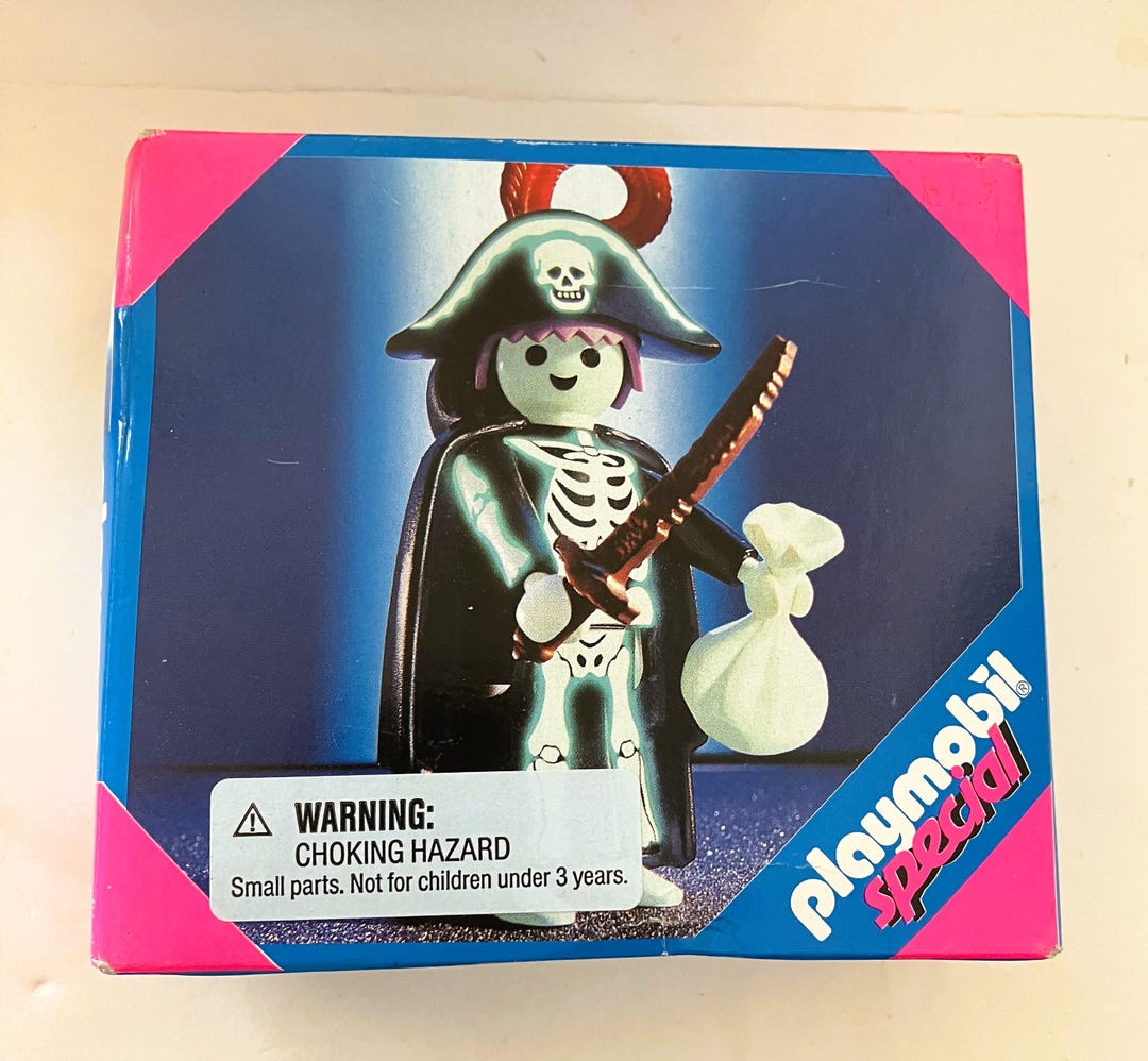 Playmobil Specials Pirate Ghost Skeleton #4803 Pretend Play Toy Brand ...