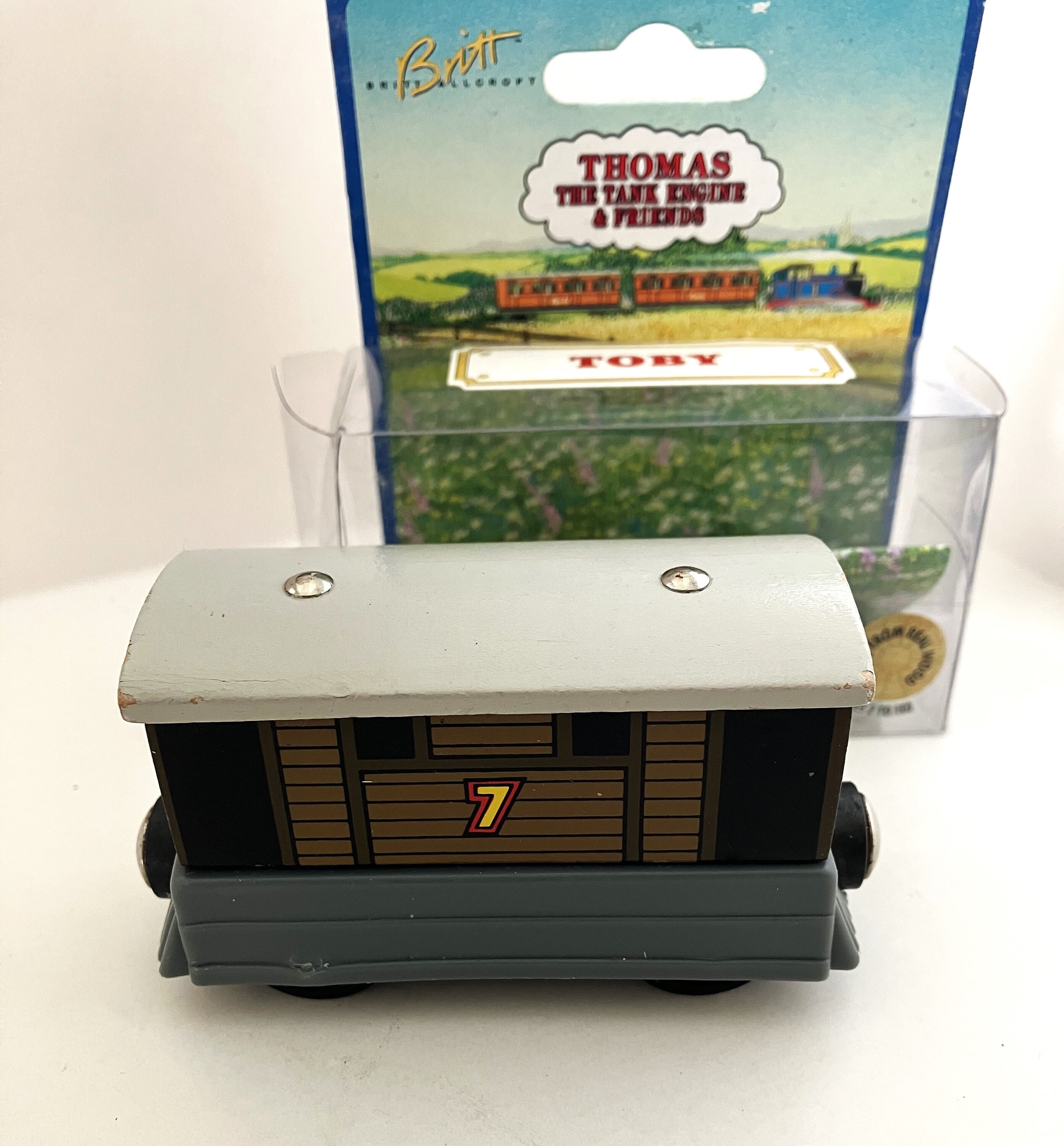 Thomas the Tank Engine TOBY Train Car LC99007 by Britt - Etsy