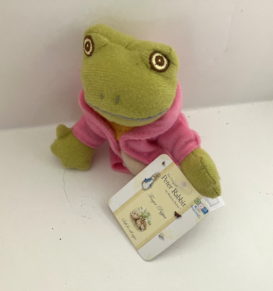 Vintage Beatrix Potter Jeremy Frog Finger Puppet by Kids - Etsy