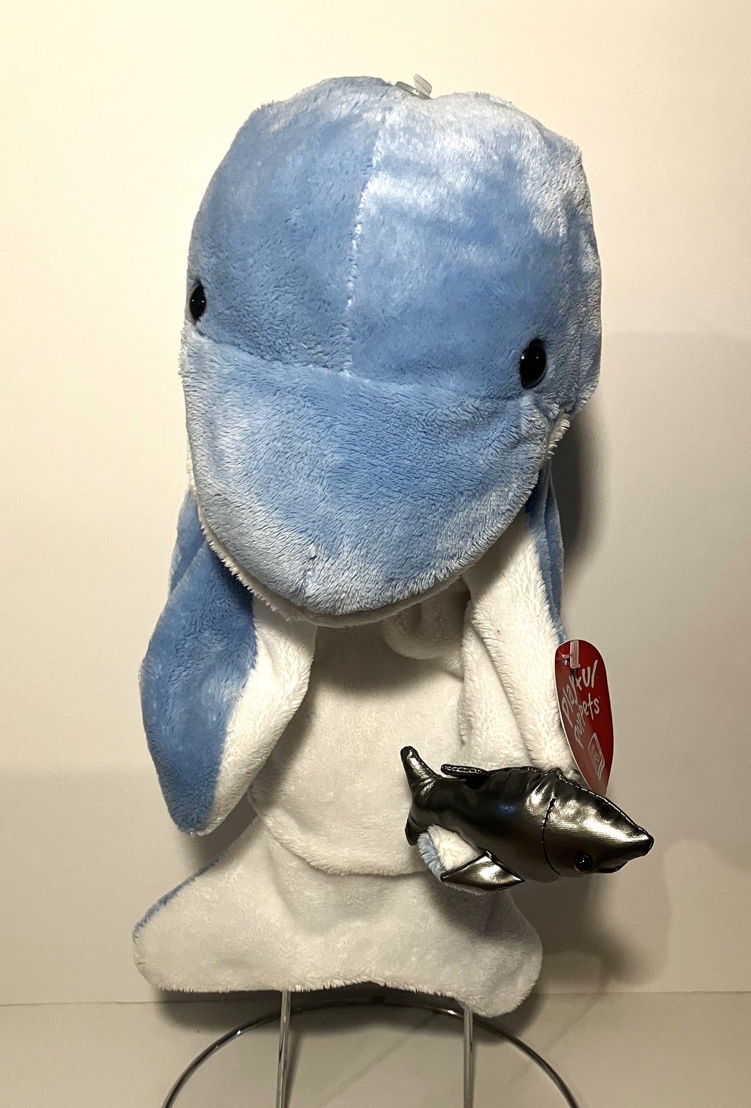 Gund Playful Puppets Fish Out of Water Dolphin Fish Hand Puppet 319561 ...
