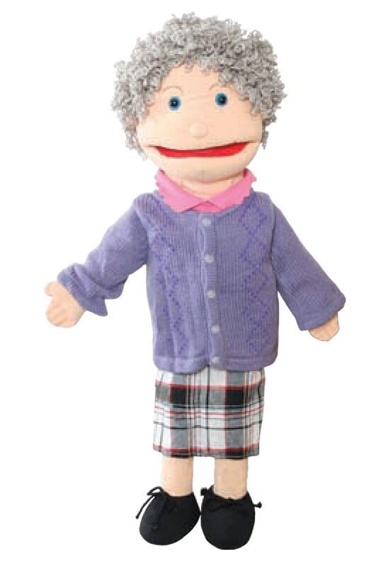 Vintage Puppet Company Grandma Puppet PC002041 With Bag and - Etsy