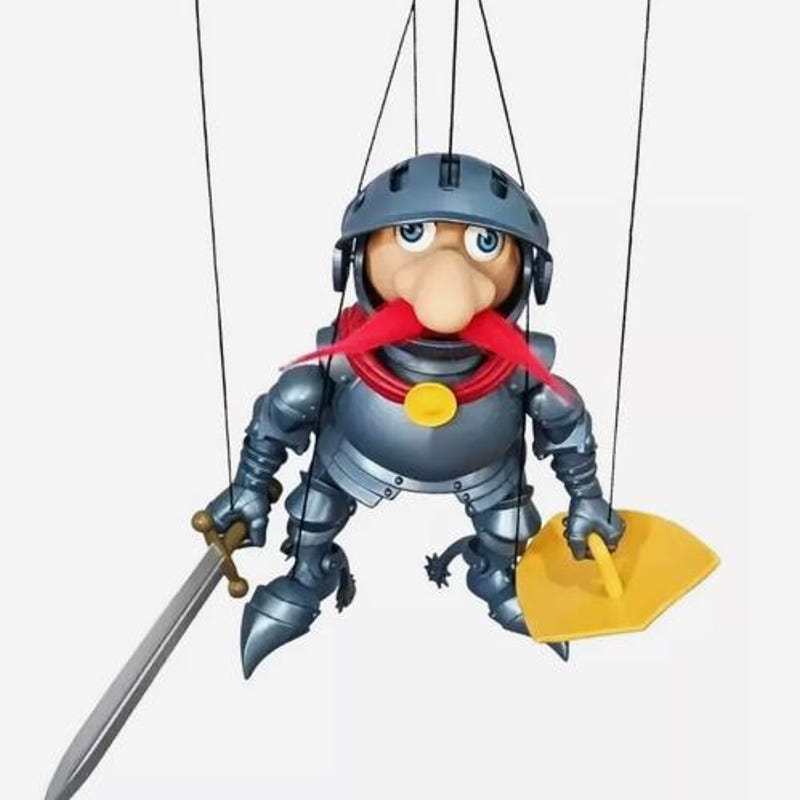 Knight Puppet - Etsy