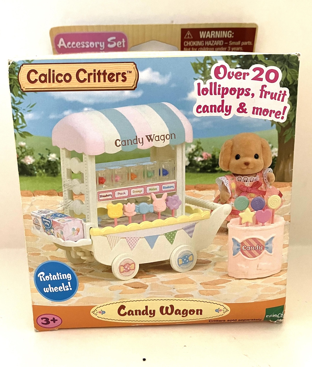 Calico Critters Candy Wagon Accessory Set 20+ Pcs CC1742 RARE NEW - Etsy