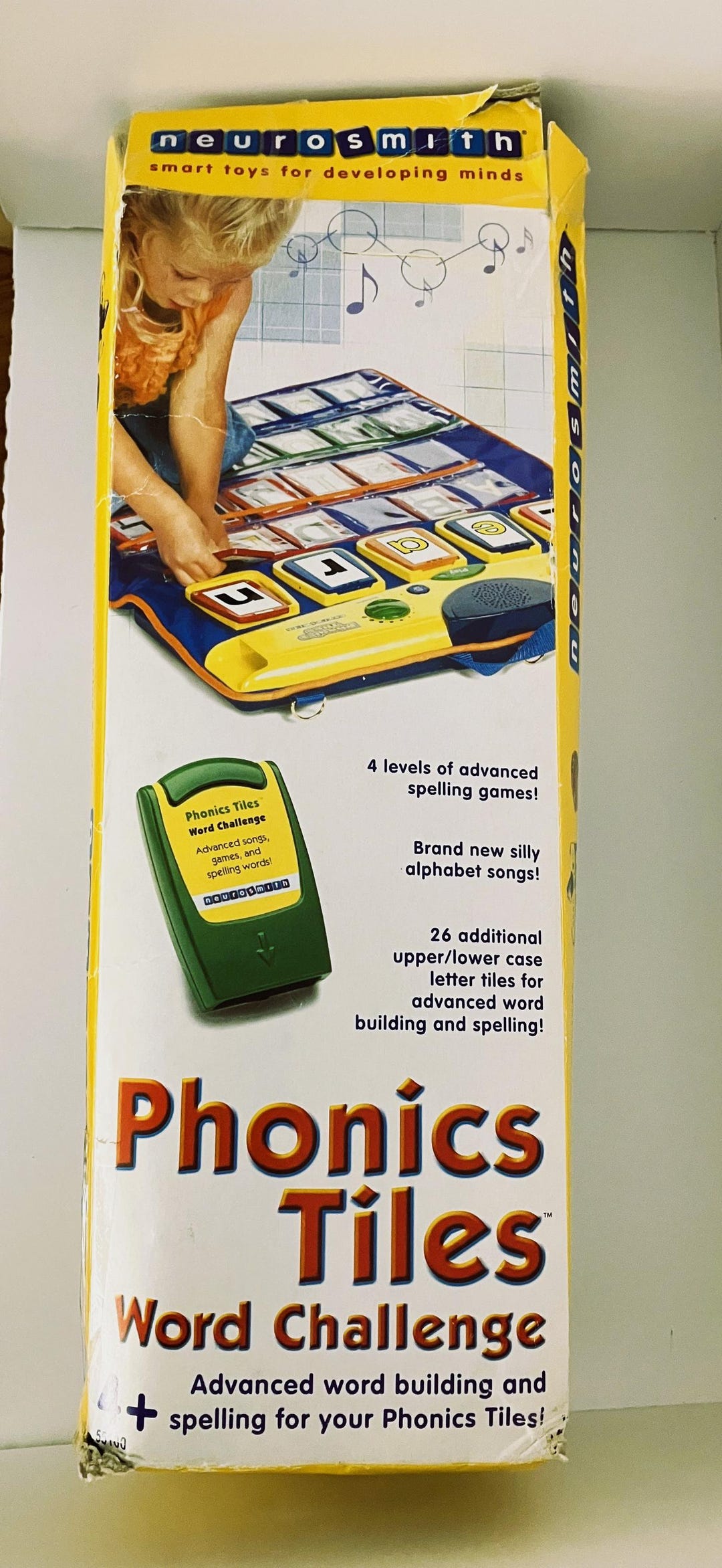 Vintage Neurosmith Phonics Tiles Word Challenge Advanced Add-on Tiles ...