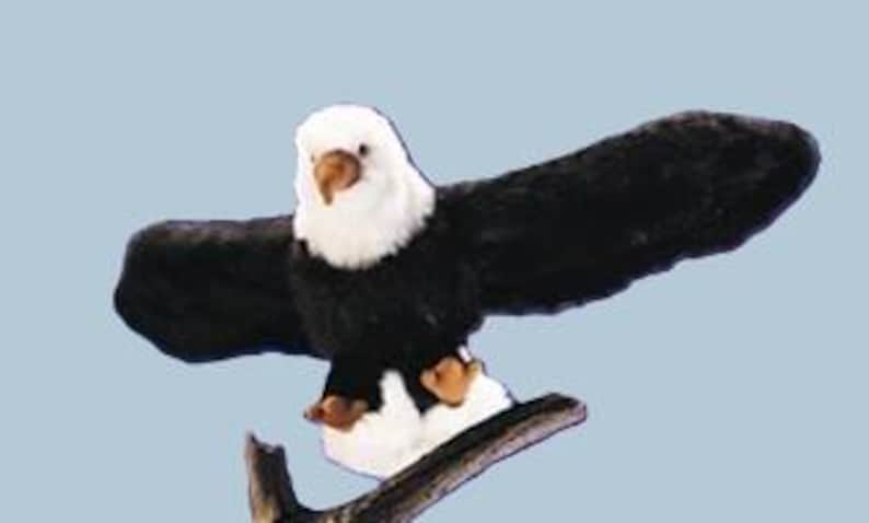 Folkmanis Eagle Bird Full Body Puppet 29 Inch Wingspan 2233 RARE Brand ...