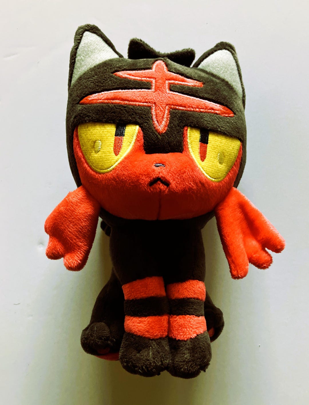 Pokemon Center International Original Litten Poke Plush 8” Stuffed Toy ...