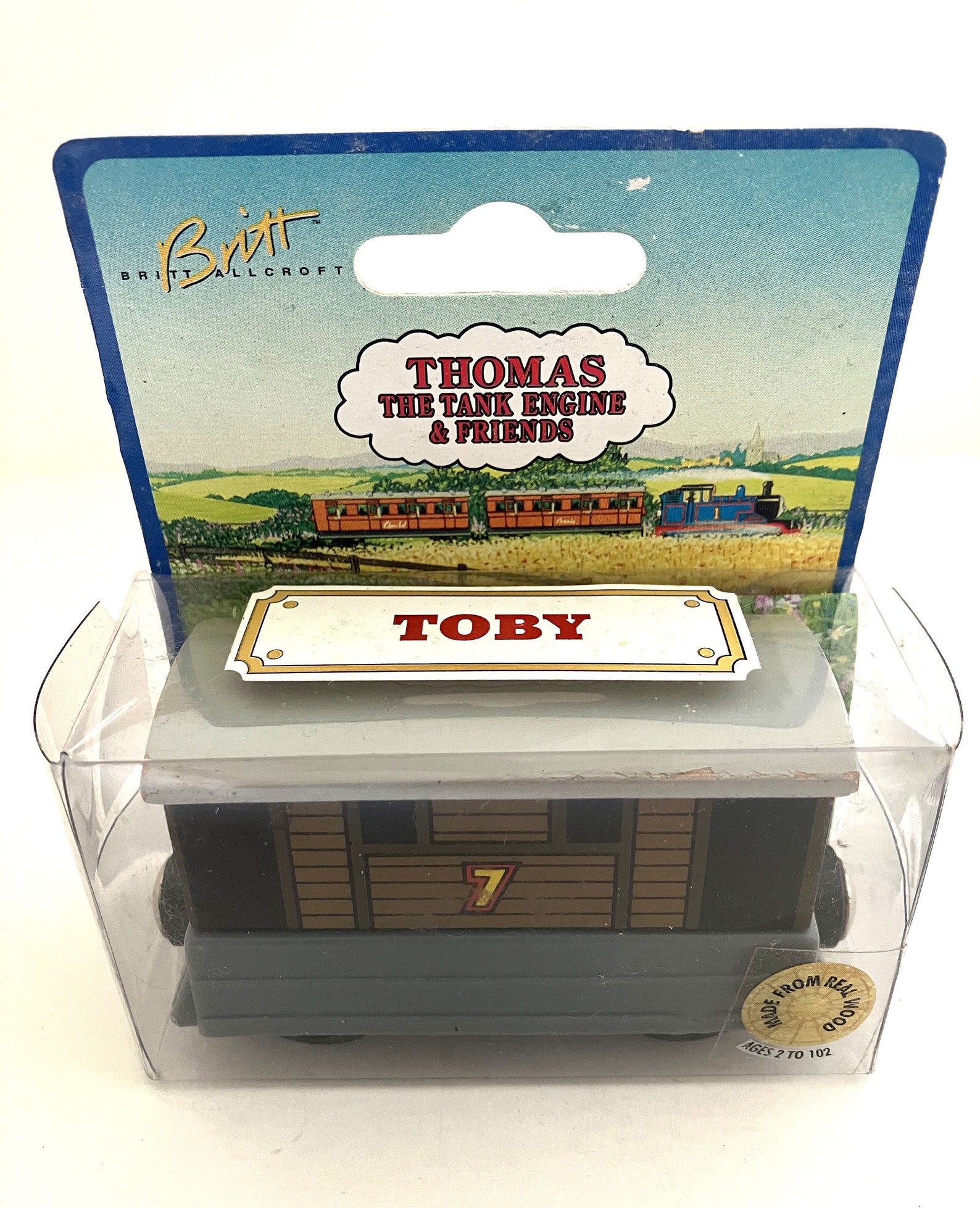 Thomas the Tank Engine TOBY Train Car LC99007 by Britt - Etsy