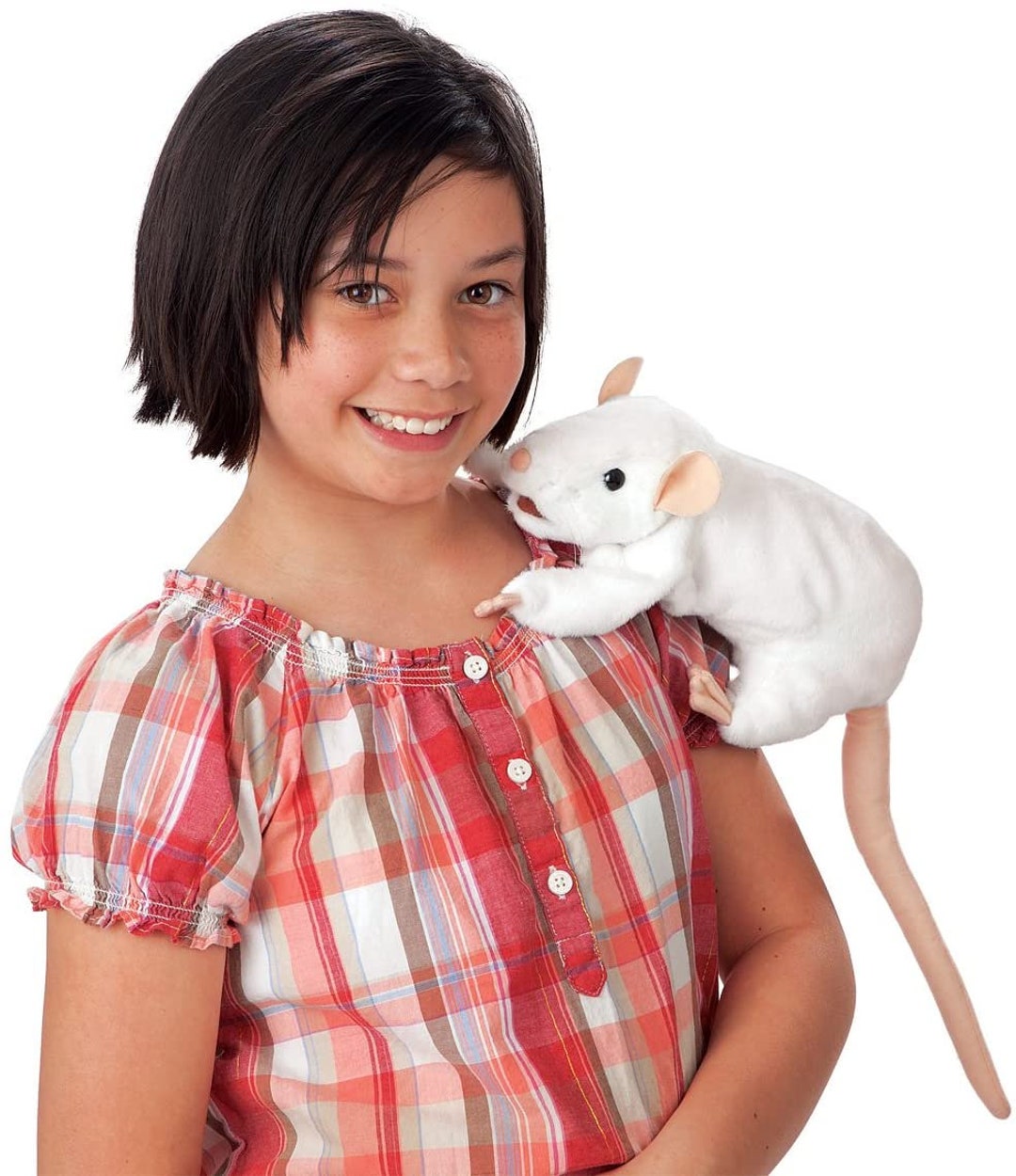 Folkmanis White Rat Mouse Hand Puppet - 3038 Brand New W/ Tags - Etsy