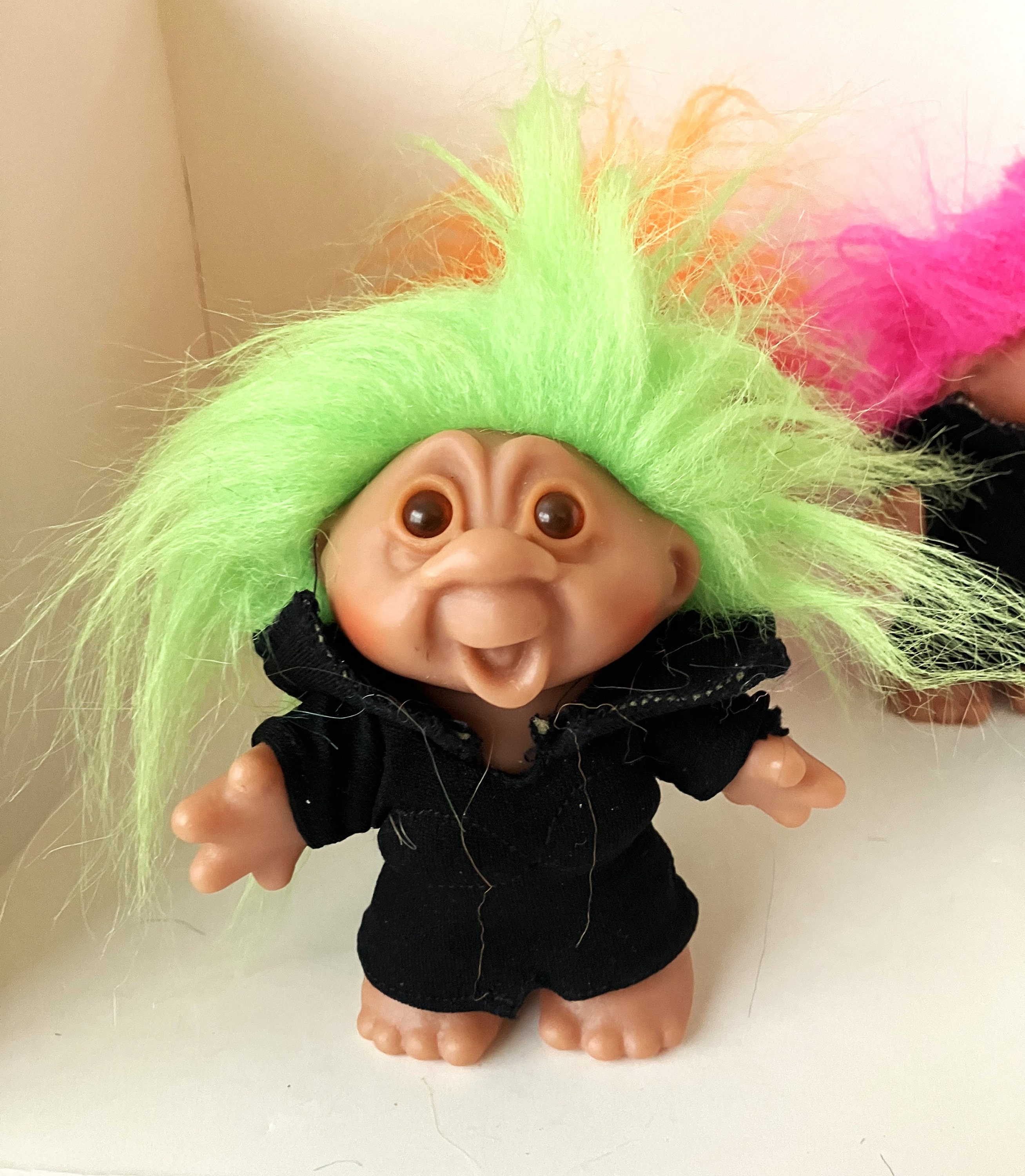 Vintage DAM TROLL 1986 Norftisha Morticia Vampire Dracula - 4.5" RARE ...
