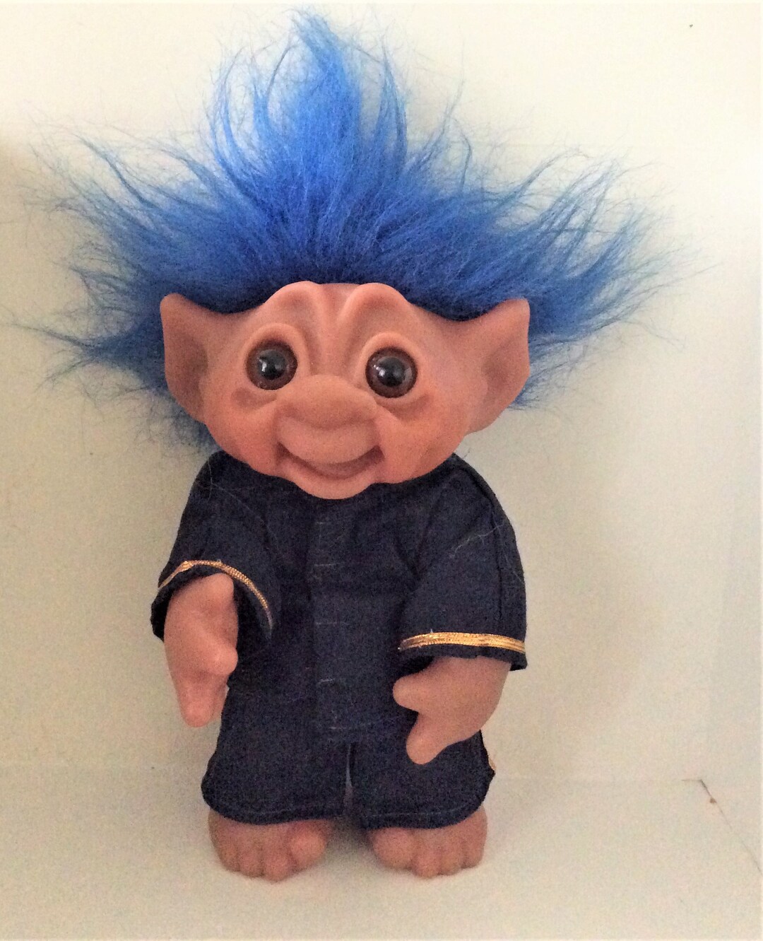 Vintage 1977 Thomas Dam TROLL DOLL 9" Denmark Norfin Policeman Guard ...