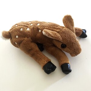 Folkmanis Mini Lying Fawn Finger Puppet 2733 Rare New - Etsy