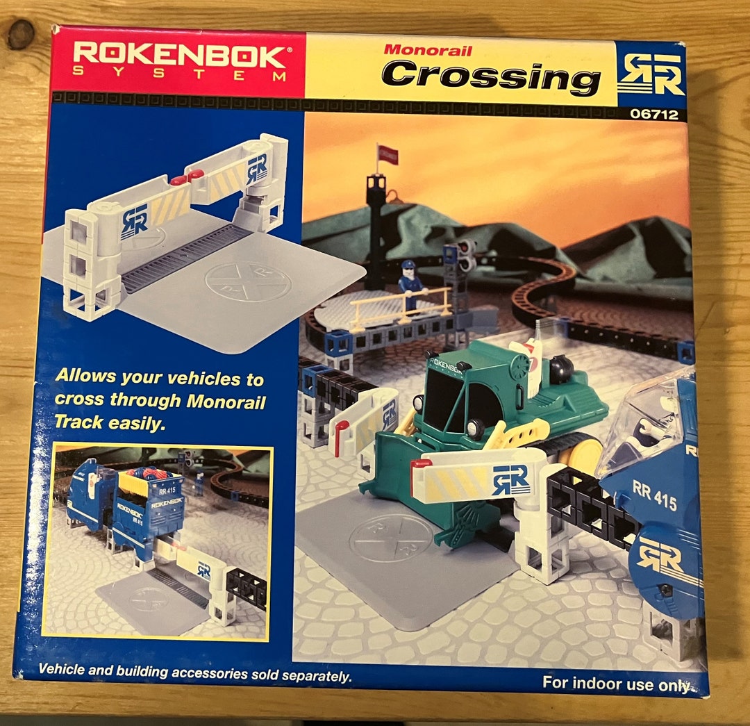 Rokenbok Systems Monorail Crossing 06712 New in Box RARE - Etsy