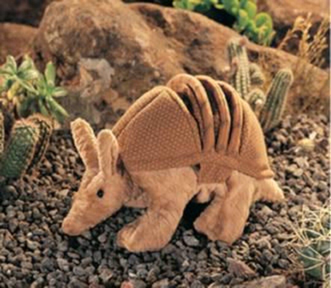 Folkmanis Armadillo Hand Puppet 2160 RARE NWT - Etsy