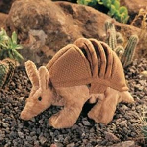Folkmanis Armadillo Hand Puppet 2160 RARE NWT - Etsy