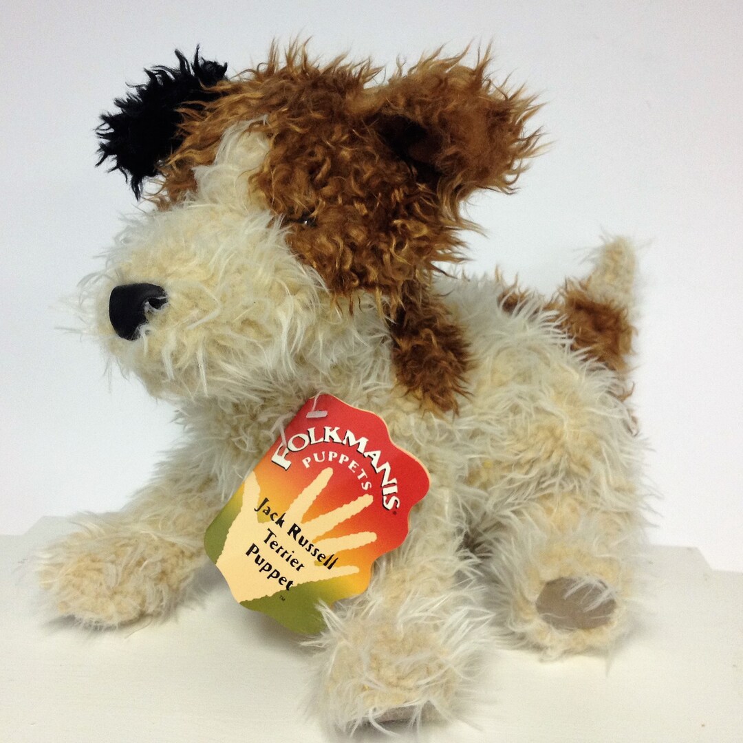 Folkmanis Jack Russell Terrier Puppet 2341 RARE NWT - Etsy
