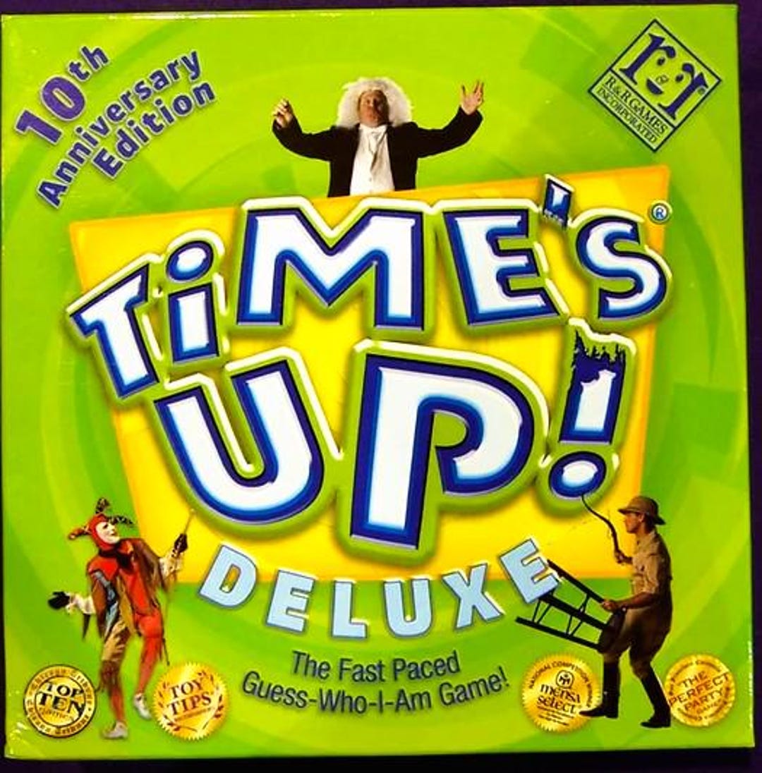 Time's Up! Game -10th Anniversary Deluxe Edition R&R Award Winning ...