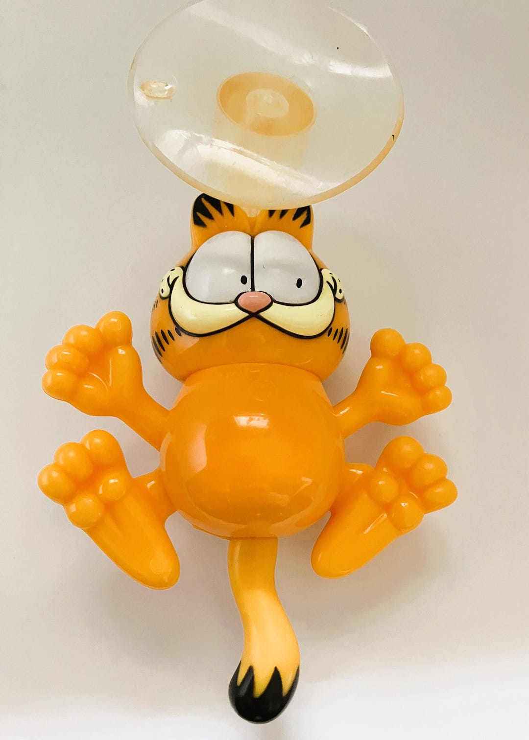 Garfield Cat Figure Pull String Wiggler With Suction Cup - Etsy