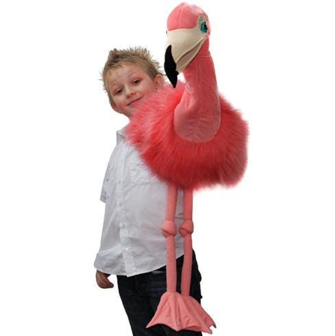 Vintage the Puppet Company Large Flamingo Full Body Hand Puppet ...