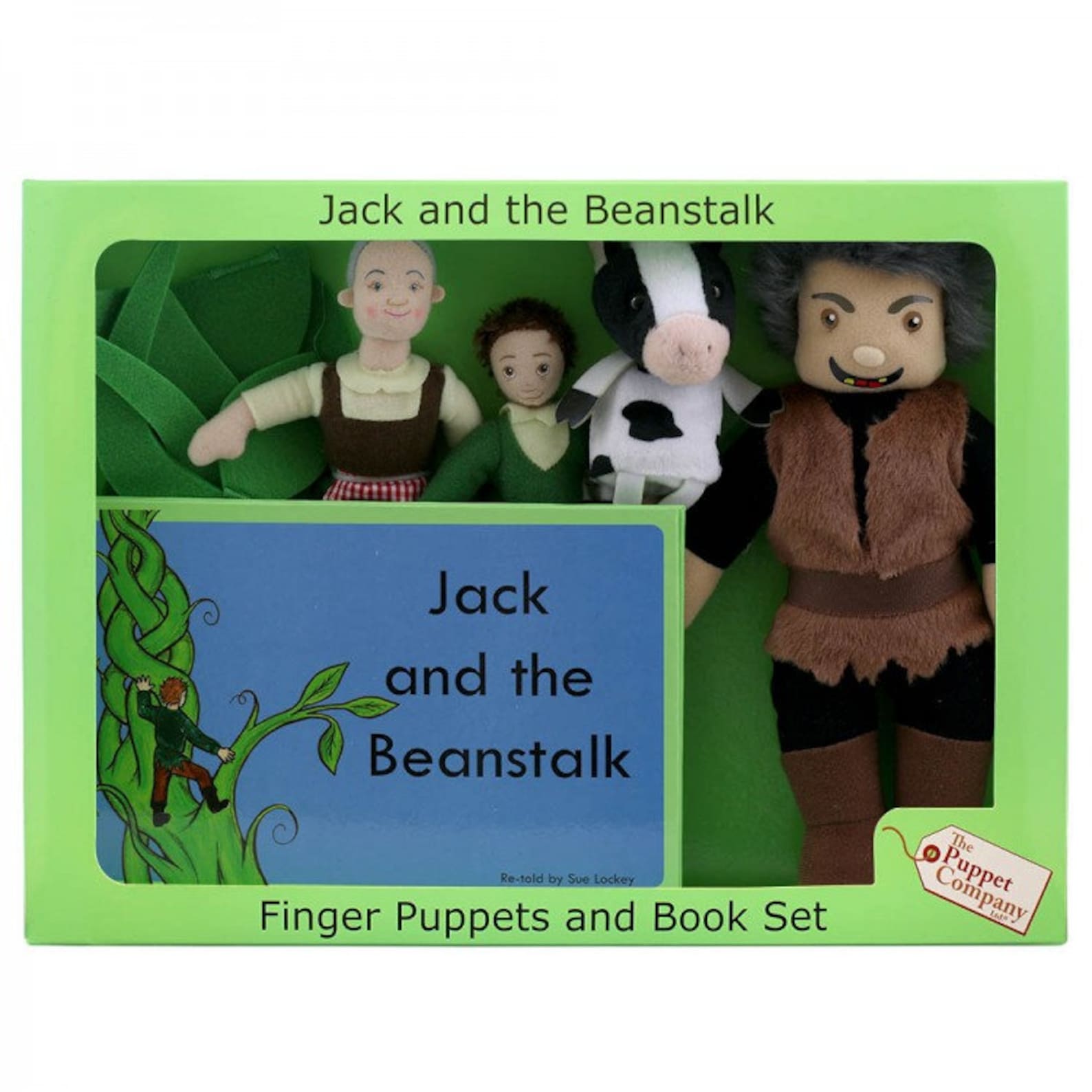 Jack and the Beanstalk Finger Puppet Traditional Story Boxed - Etsy