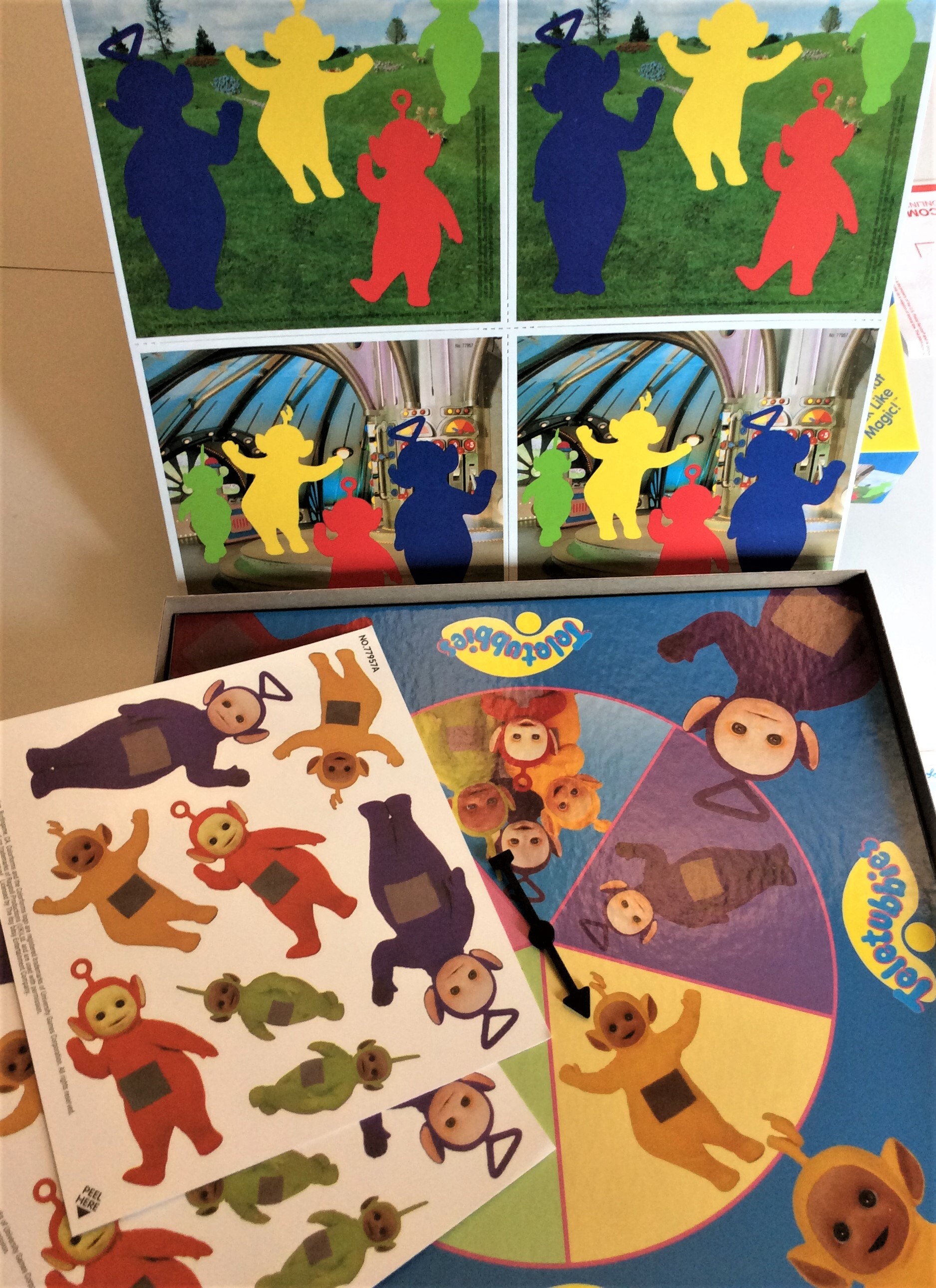 Vintage Colorforms Teletubbies Preschool Game Brand New 1998 - Etsy