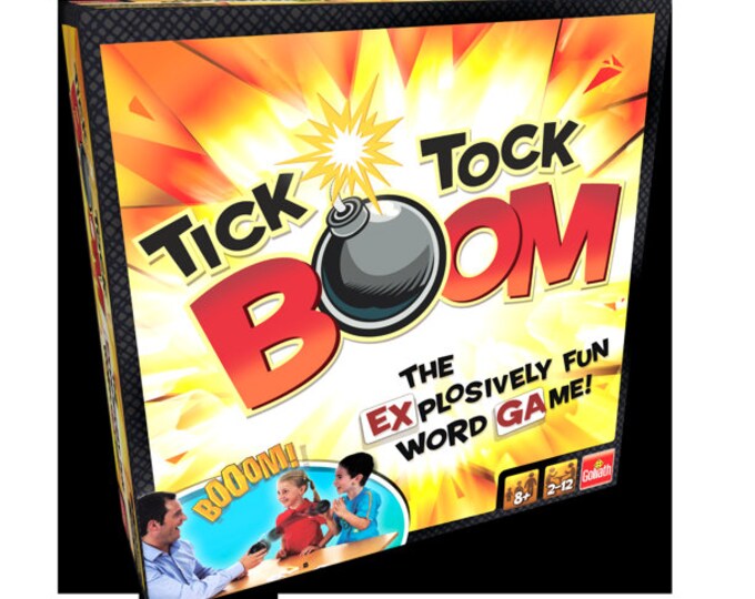 Goliath Games Tick Tock Boom Family Party Game for Ages 8 New Sealed - Etsy