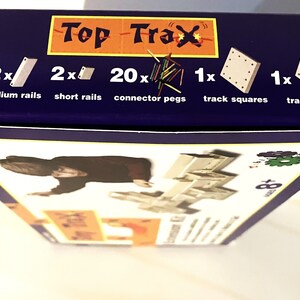 Vintage Top Trax Spinning Top Construction Wooden Toy Extension Kit ...