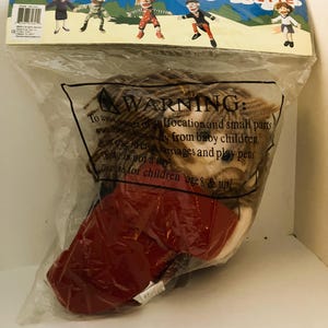 Vintage Sunny Puppets Girl Marionette WB1641 Plush String Puppet RARE ...