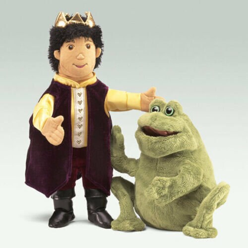 Folkmanis Frog to Prince Reversible Puppet 2826 RARE New W/tag - Etsy