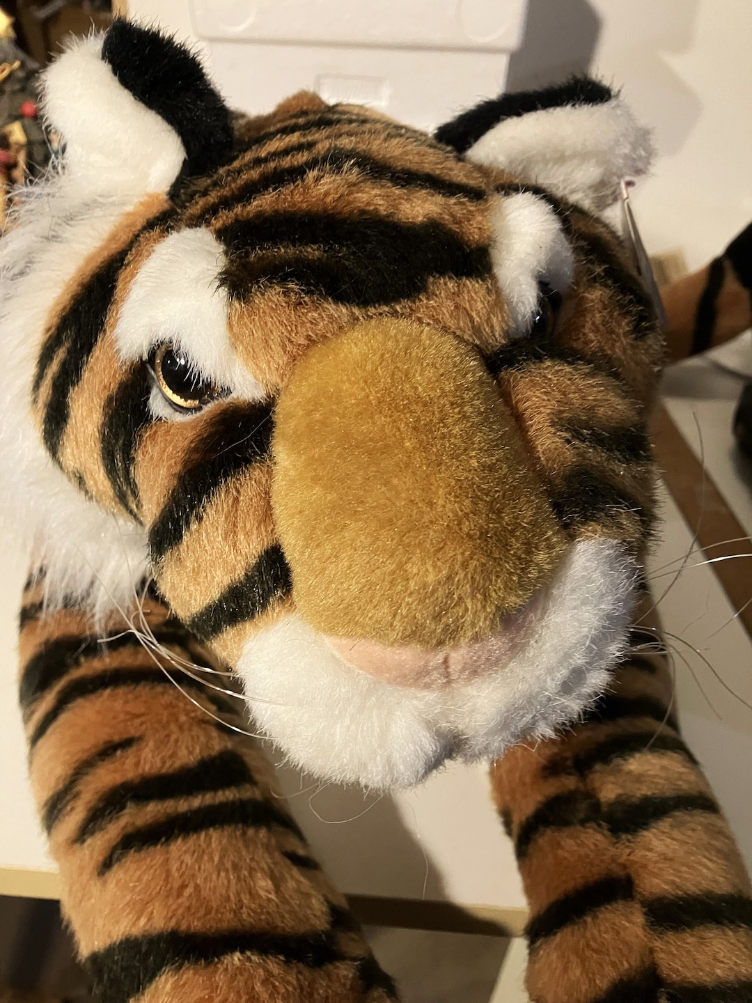 Sunny Puppets Large Realistic Full Body Tiger Puppet Plush 24" Jumbo ...