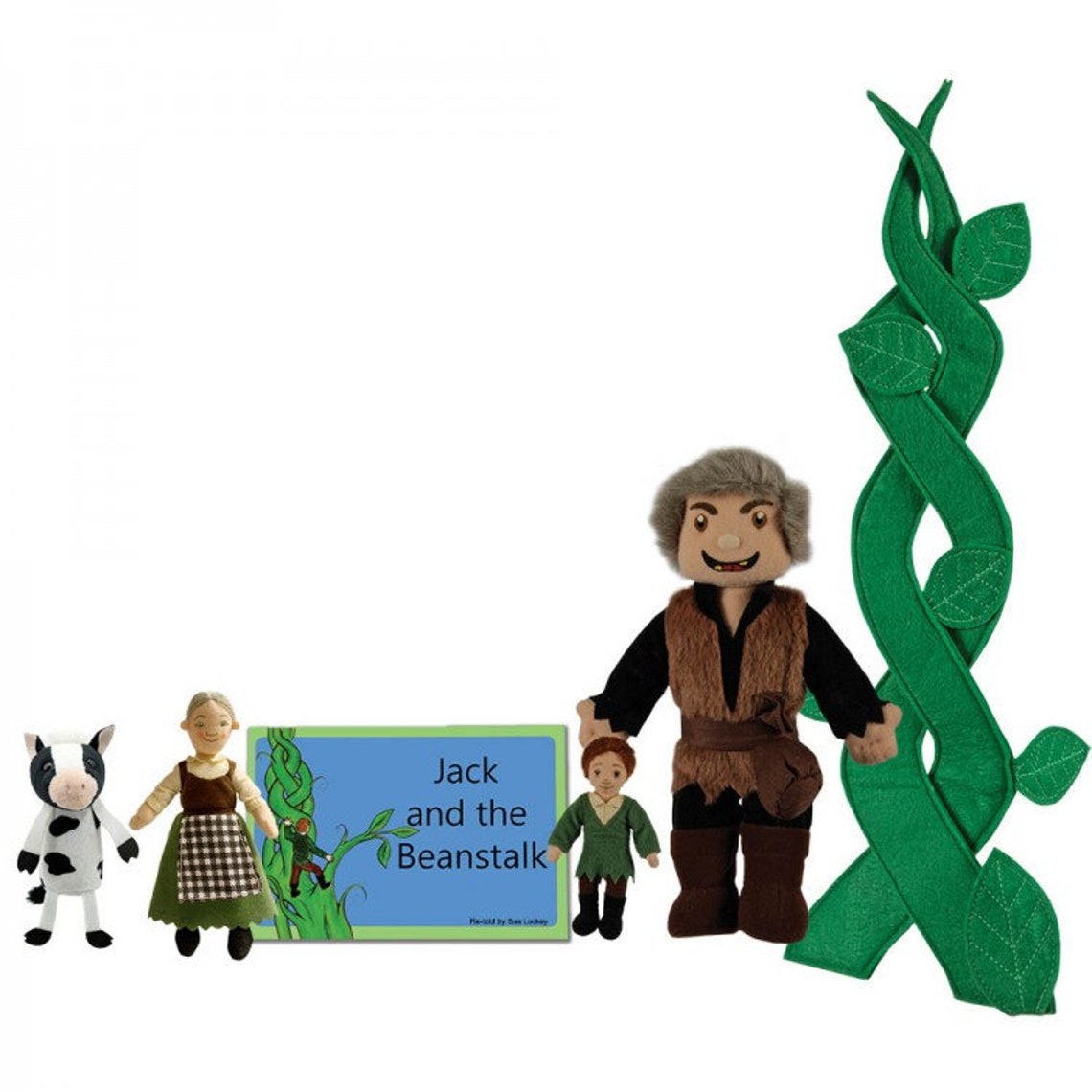 Jack and the Beanstalk Finger Puppet Traditional Story Boxed - Etsy