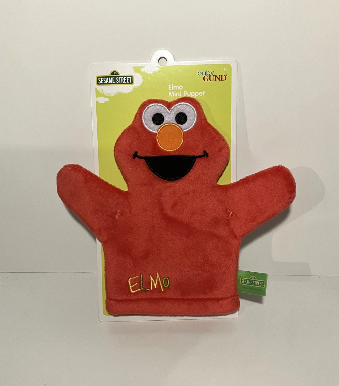Vintage Gund Sesame Street Mini Elmo Puppet 7-1/2" Brand New W/tags - Etsy
