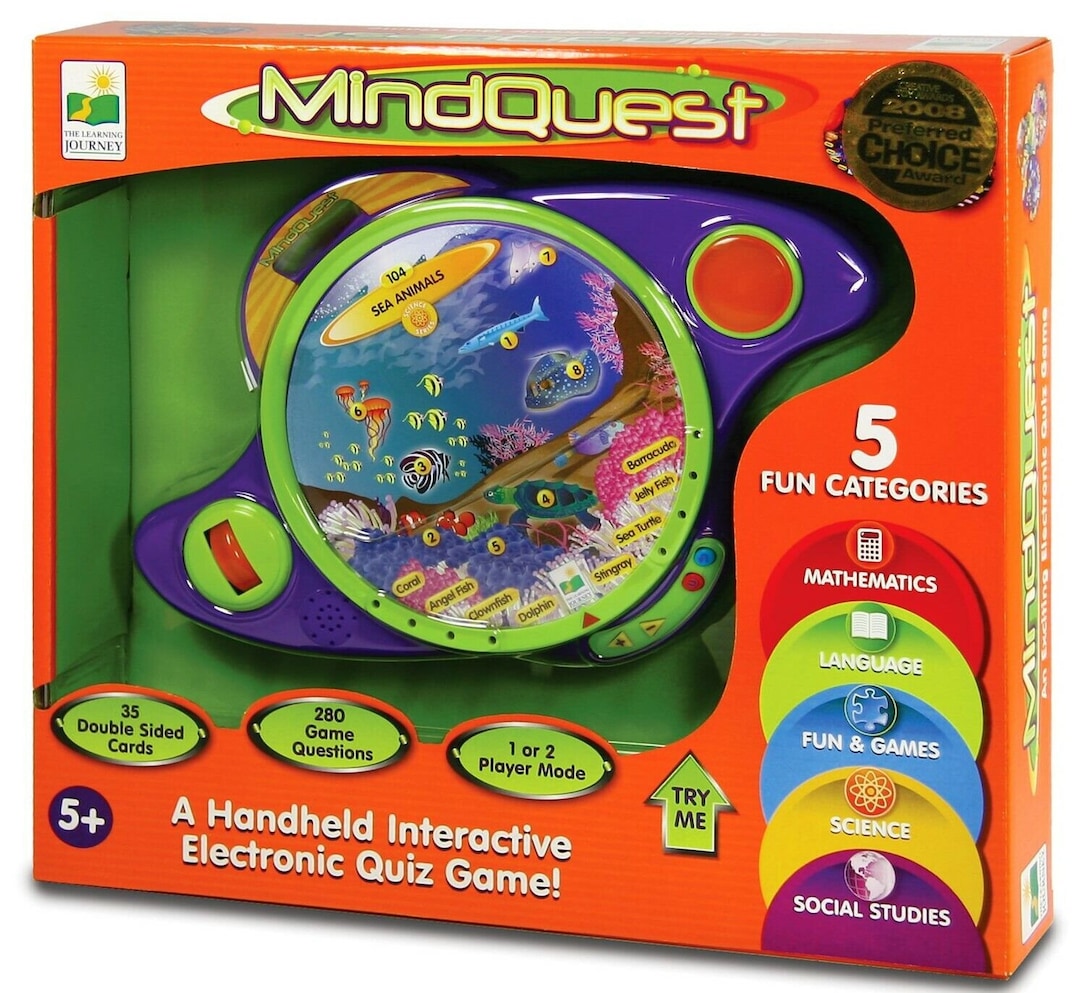Mindquest Quiz Electronic Game by the Learning Journey NEW in Box - Etsy