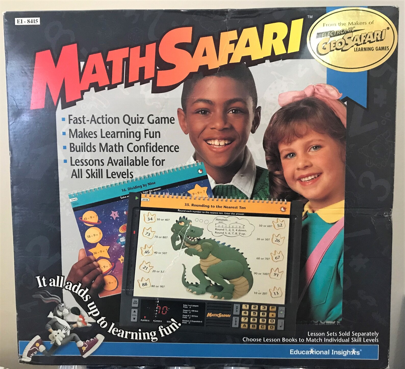 Vintage Math Safari Electronic Learning System Geo Safari NEW - Etsy