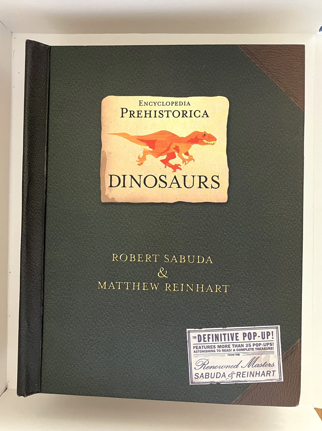 Encyclopedia Prehistorica Dinosaurs: the Definitive Pop-up by Sabuda ...